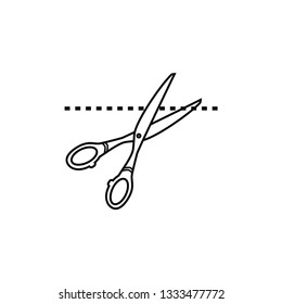 Cut Icon Vector Stock Vector (Royalty Free) 1333477772 | Shutterstock