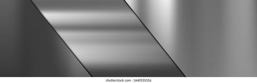 Cut Metal Steel Gradient Texture Stock Vector (Royalty Free) 1640535316 ...