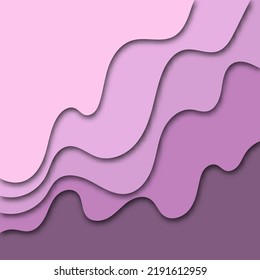 Cut Paper Background Abstract Realistic Paper Stock Vector (Royalty ...