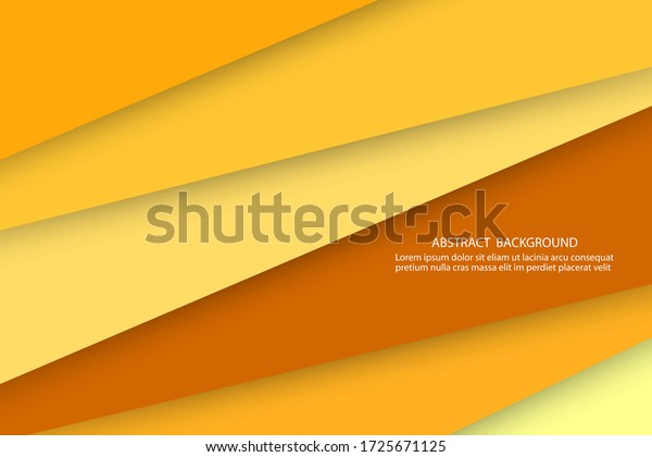 Cut Paper Vector Color Modern Abstract Stock Vector (Royalty Free ...
