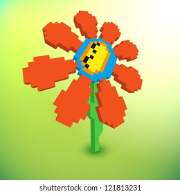 2,312 8 bit flowers Images, Stock Photos & Vectors | Shutterstock