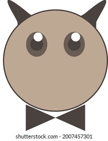 Cute Alien Emoji Wearing Bow Tie Stock Vector (Royalty Free) 2007457301 ...