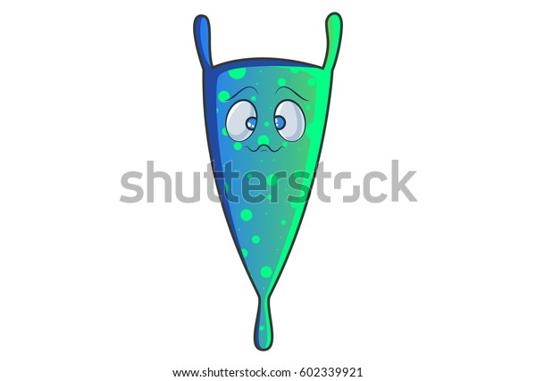 Cute Alien Monster Scared Vector Illustration: เวกเตอร์สต็อก (ปลอดค่า ...