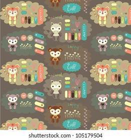 Cute Wrapper Design Stock Vector (Royalty Free) 105665471 | Shutterstock