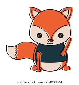 Little Red Fox Very Sad Crying: เวกเตอร์สต็อก (ปลอดค่าลิขสิทธิ์ ...
