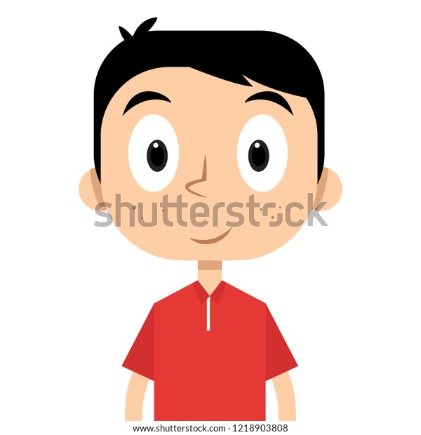 Cute Avatar Boy Illustration Vector Stock Vector (Royalty Free ...