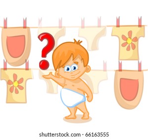 Cute Baby Question Mark: เวกเตอร์สต็อก (ปลอดค่าลิขสิทธิ์) 66163555 ...
