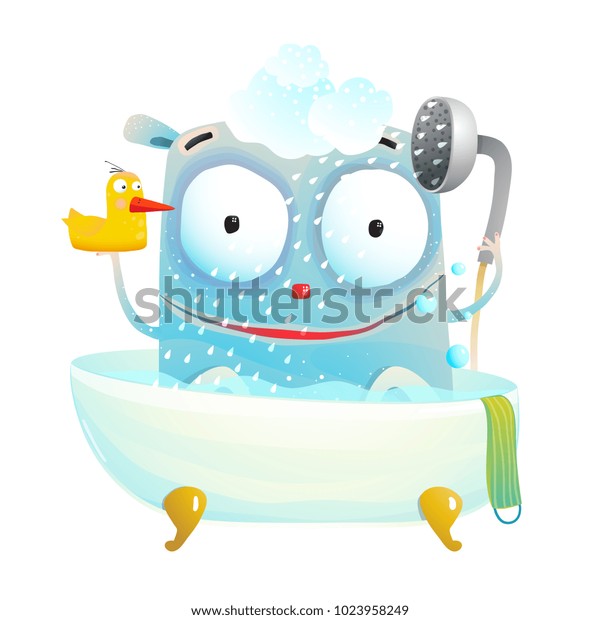 1,023 Monster Bath Images, Stock Photos & Vectors | Shutterstock