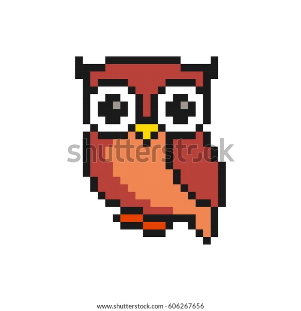 757 Pixel Owl Images, Stock Photos & Vectors | Shutterstock