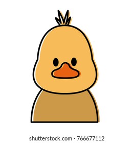 Cute Bird Head Cartoon Stock Vector (Royalty Free) 766721164 | Shutterstock