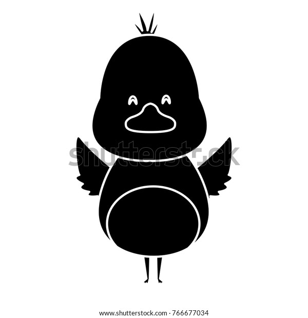 Cute Bird Head Cartoon Stock Vector (Royalty Free) 766677034 | Shutterstock