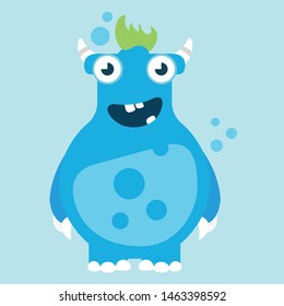 Cute Cartoon Monster Stock Vector (Royalty Free) 769598503