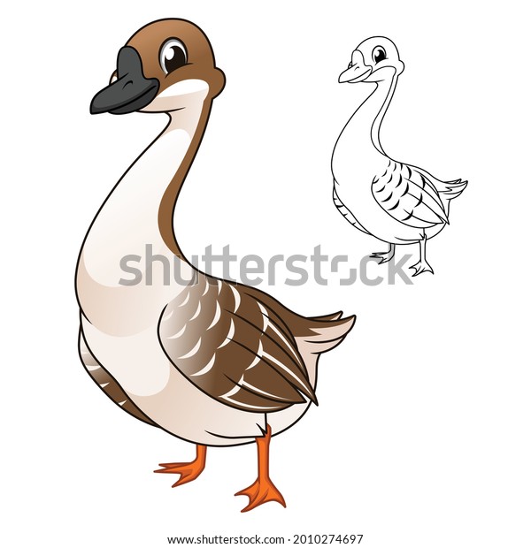 9,780 Goose Line Art Images, Stock Photos & Vectors | Shutterstock