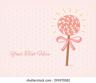 Cute Candy Vector Illustration Eps10 Stock Vector (Royalty Free ...