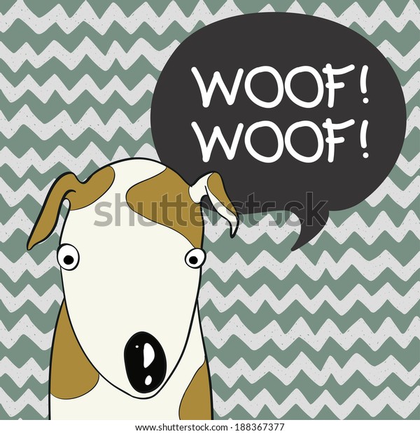 Cute Card Template Hand Drawn Cartoon Stock Vector (Royalty Free ...