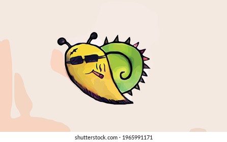 111 Smiley snail Images, Stock Photos & Vectors | Shutterstock