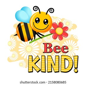 Cute Cartoon Bumble Bee Happy Face Stock Vector (Royalty Free ...