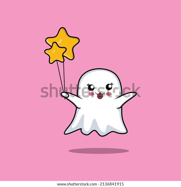 Escándalo de dibujos animados flotando con: vector de stock (libre de ...