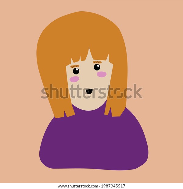 Cute Cartoon Illustration People Vector Stock Vector (Royalty Free ...