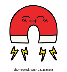 Cute Cartoon Magnet Stock Vector (Royalty Free) 1311886358 | Shutterstock