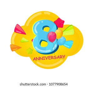 7,247 8 years logo Images, Stock Photos & Vectors | Shutterstock