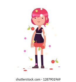 Cute Characters Celebrating Vector Illustration Stock Vector (Royalty ...