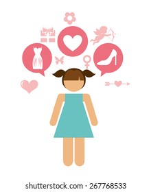 Cute Children Design Vector Illustration Eps10 Stock Vector (Royalty ...
