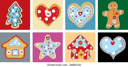 Cute Christmas Design Stock Vector (Royalty Free) 36881536 | Shutterstock