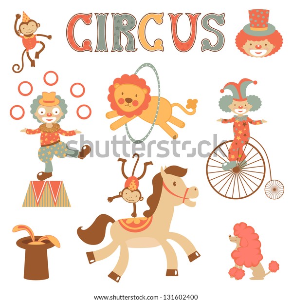 A cute circus performance related items