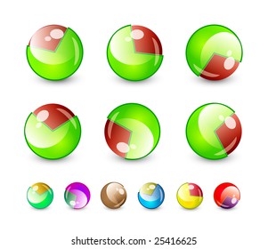 Cute Color Charts Stock Vector (Royalty Free) 25416625 | Shutterstock
