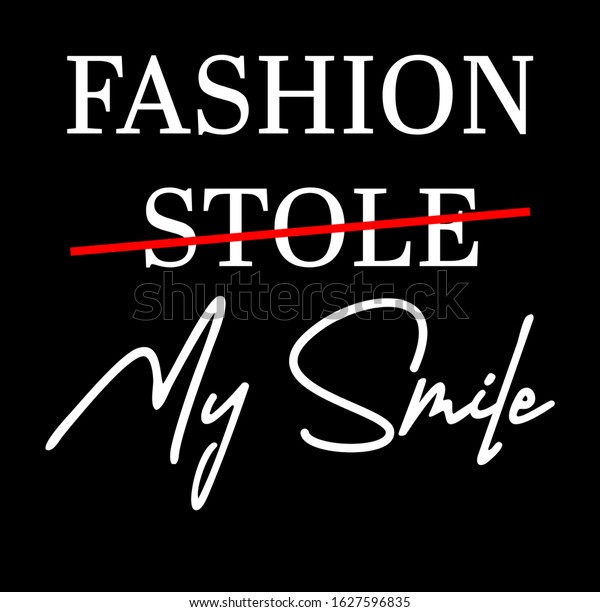 Cute Cool Slogan Design Featuring Lettering Stock Vector (Royalty Free ...