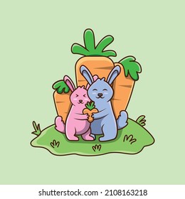 331 Bunny hug carrot Images, Stock Photos & Vectors | Shutterstock