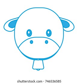 Cute Cow Icon Stock Vector (Royalty Free) 746536585 | Shutterstock
