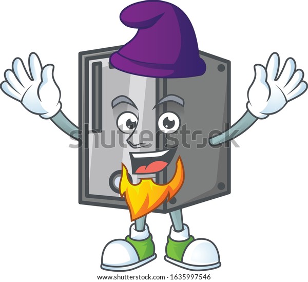 Cute Cpu Mascot Icon Performed Elf Stock Vector (Royalty Free ...
