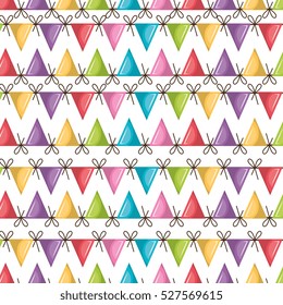 Cute Decorative Garlands Stock Vector (Royalty Free) 527569615 ...