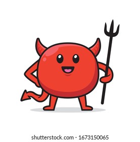 Devil Poop Emoji Stock Vector (Royalty Free) 1114704830 | Shutterstock