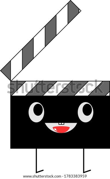 Cute Directors Cut Vector Illustration Depicting Stock Vector (Royalty ...