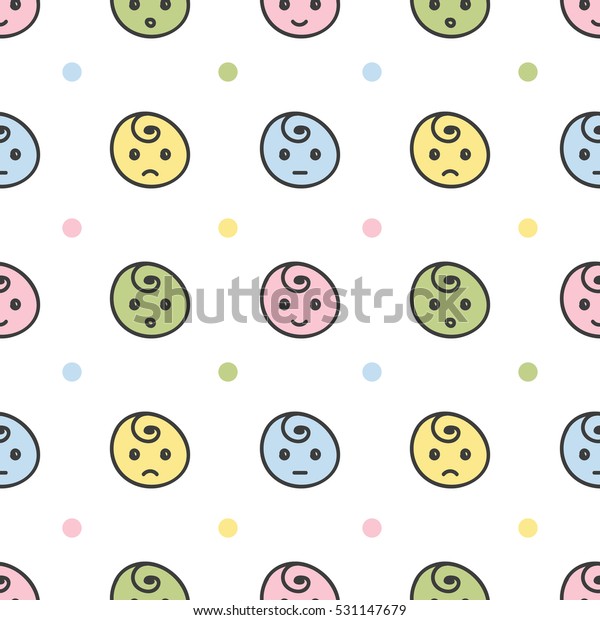 Cute Doodle Hand Drawn Smiley Faces 스톡 벡터(로열티 프리) 531147679 | Shutterstock