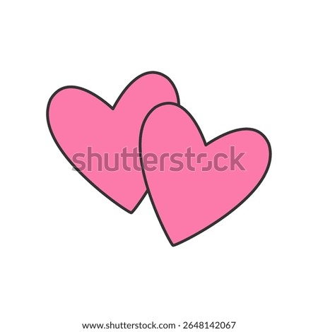 Double Heart Clipart | Free download on ClipArtMag