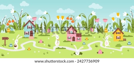Easter Egg Hunt Clipart | Free download on ClipArtMag