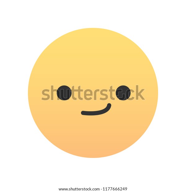 Cute Emoji Emoticon Icon Vector Illustration Stock Vector (Royalty Free ...