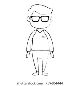 Cute Father Avatar Character Stock Vector (Royalty Free) 759604444 ...