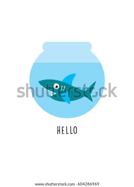 Cute Fish Water Bowl Vector: เวกเตอร์สต็อก (ปลอดค่าลิขสิทธิ์) 604286969 ...