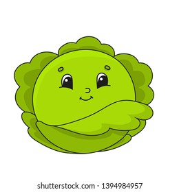 Cute Flat Vector Illustration Childish Cartoon Stock Vector (Royalty ...