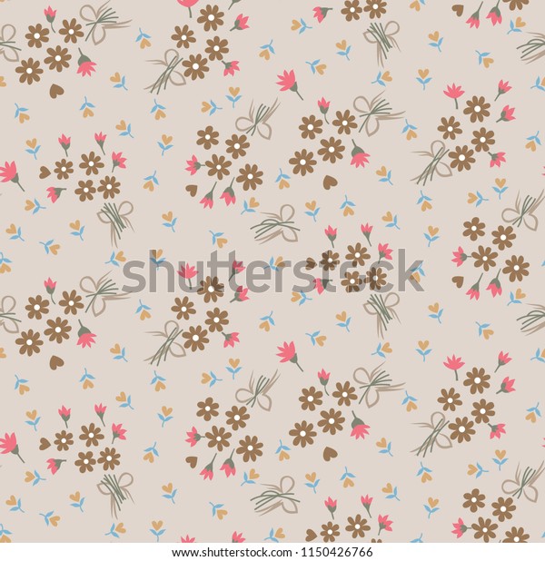 Cute Floral pattern in the small flower