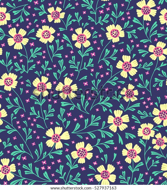Cute Floral Pattern Small Flower Ditsy Stock Vector (Royalty Free ...