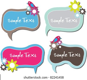 6,778 Floral speech bubble Images, Stock Photos & Vectors | Shutterstock