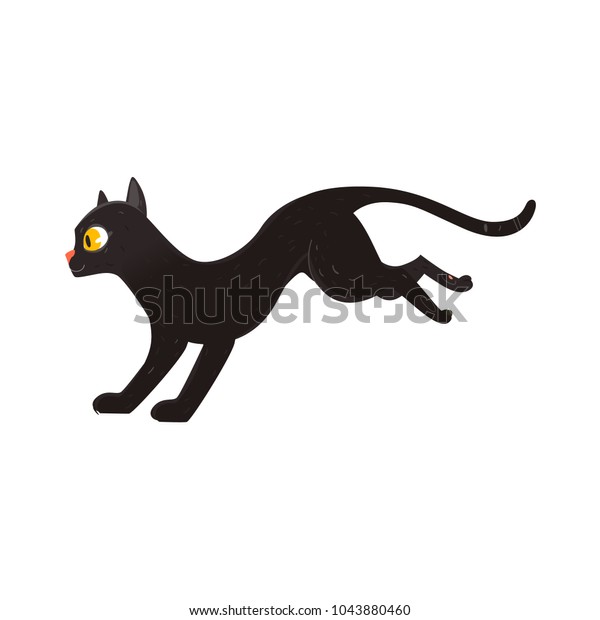 125 Cat Running Side View Stock Vectors, Images & Vector Art | Shutterstock