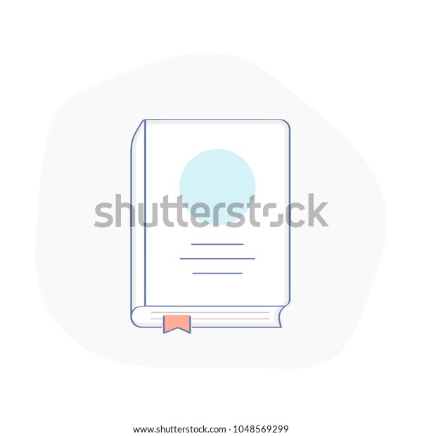 Cute Fun Icon Book Cover Flat Stock Vector (Royalty Free) 1048569299