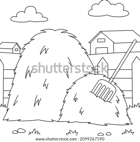 Hay Drawing | Free download on ClipArtMag